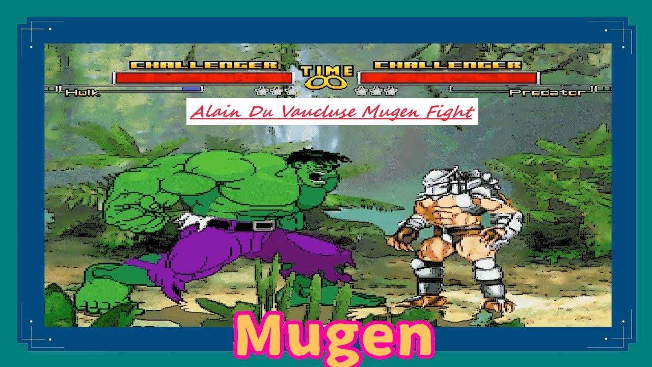 Mugen : Hulk (Marvel) Vs Predator (Request) - YouTube