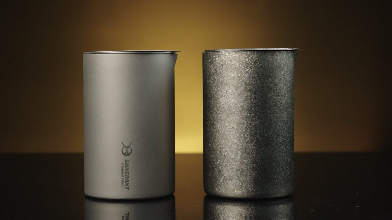 Titanium Tea Pour Over Filter - 350ml/12.3 fl oz | SilverAnt Outdoors ...