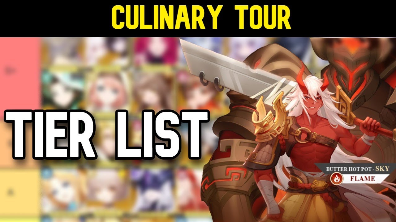 Culinary Tour - Tier List & Gameplay/Codes - YouTube