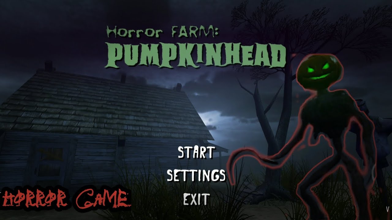 horror farm pumpkinhead game play video. (offline game) - YouTube