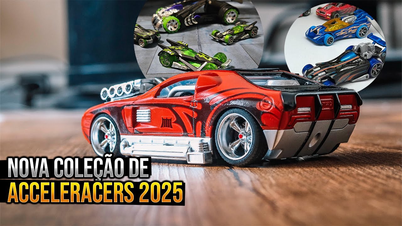 SAIU!!! Nova Coleção de Acceleracers 2025 e + (Detetive Acceleracer ...