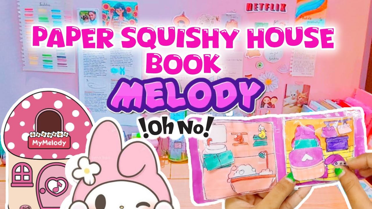 I made Paper Squishy Book | Step by Step | Paper Squishy | Asmr - YouTube
