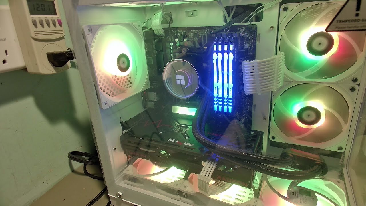 DIYPC ARGB-Q3-W case swap & maxing out the Dell Optiplex 3010 | Xeon E3 ...