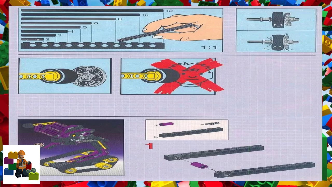 LEGO instructions - Technic - Competition - 8257 - Cyber Strikers - YouTube