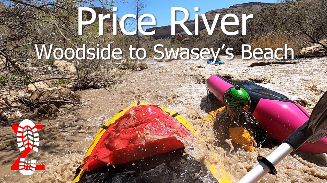 Price River Packrafting, Woodside to Swasey's Beach, 580 CFS. - YouTube