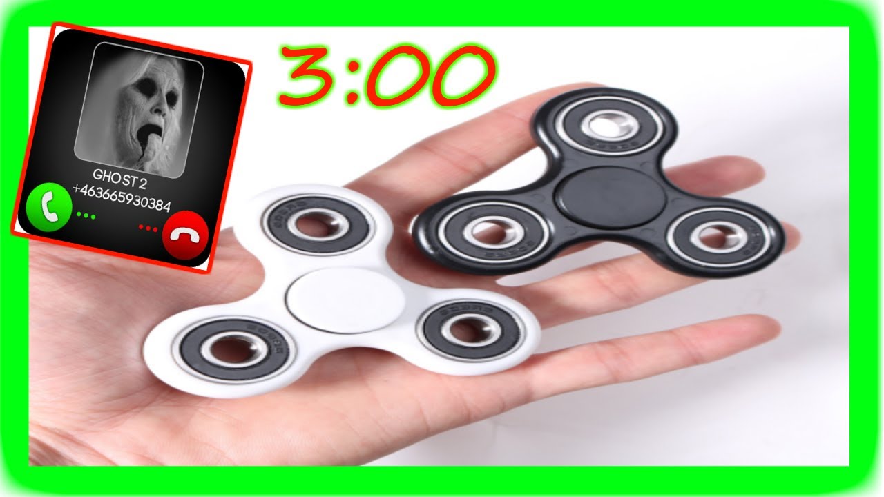 DO NOT SPIN 2 FIDGET SPINNERS AT 3:00 AM! *THIS IS WHY!* (3 AM ...
