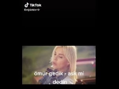 ömür gedik   aşk mı dedin