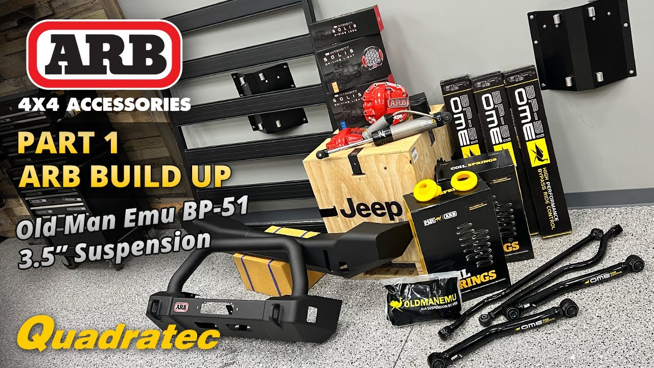 Old Man Emu BP-51 High Performance Suspension for Jeep Wrangler JL - YouTube