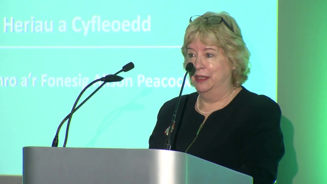 Yr Athro Bonesig Alison Peacock/Professor Dame Alison Peacock 14 12 ...