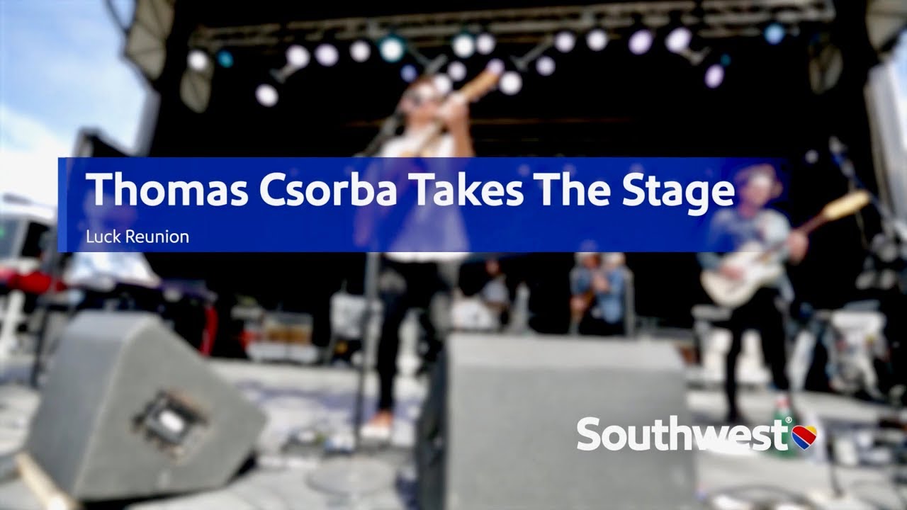 Thomas Csorba Takes The Stage - YouTube