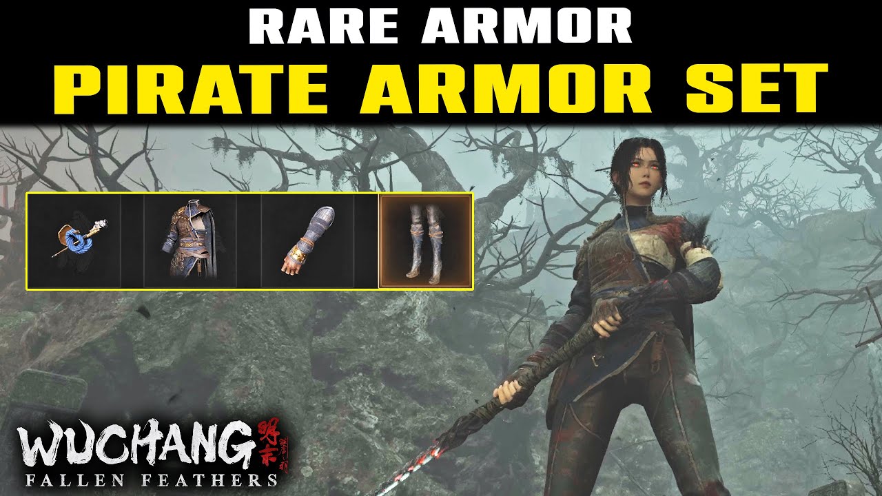 RARE Armor Set in Wuchang Fallen Feathers | How to Get PIRATE Armor ...