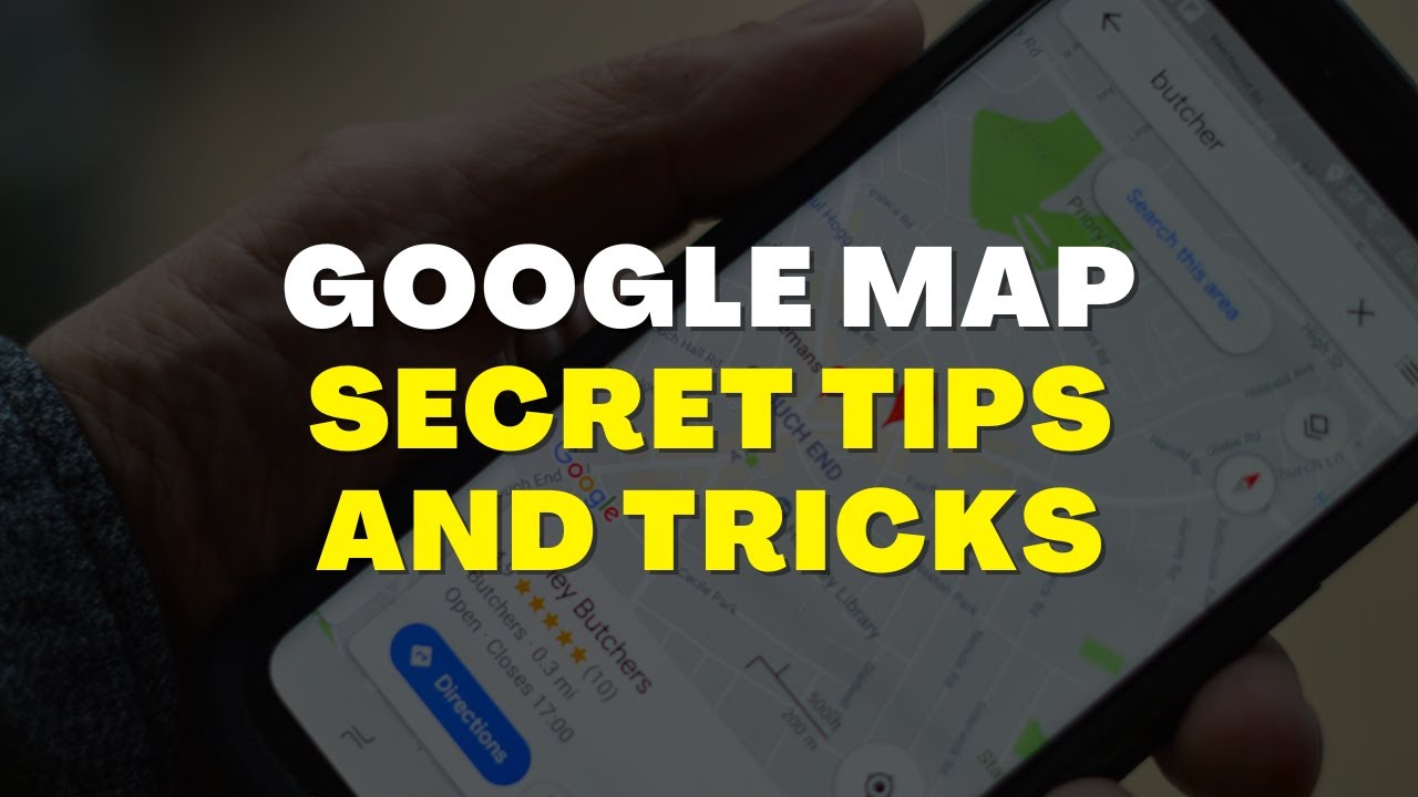 Google map secret tips and tricks - YouTube