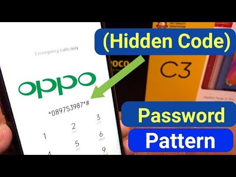 All Oppo Reset Password How to fix forgot lockscreen Password | OPPO ...