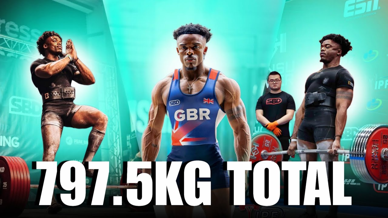 Joey Awala | 2nd Place 797.5Kg Total | Euro Muscle Show 2024 - YouTube