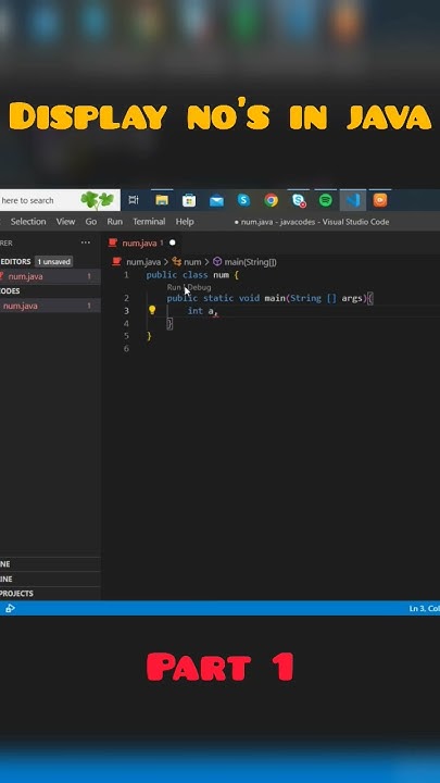 2 Numbers In Java Part 1development Java Javaprogramming Trending Shorts Trendingshorts 3432