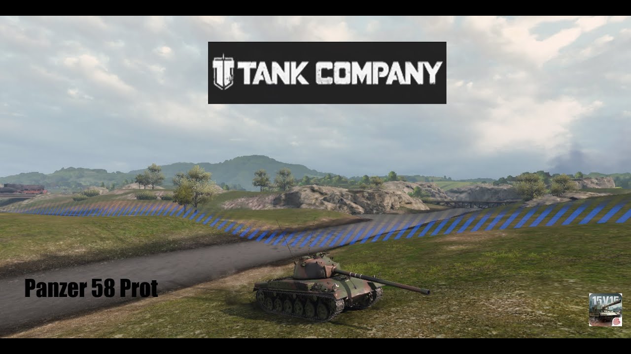 Panzer 58 Prot / Tank Company / 9000 Dmg 12 Kill /PL - YouTube