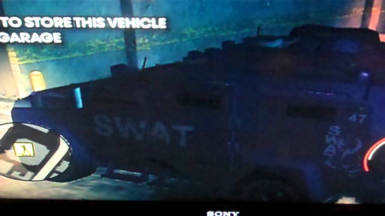 SAINTS ROW THE 3RD PIMPED OUT SWAT CAR - YouTube