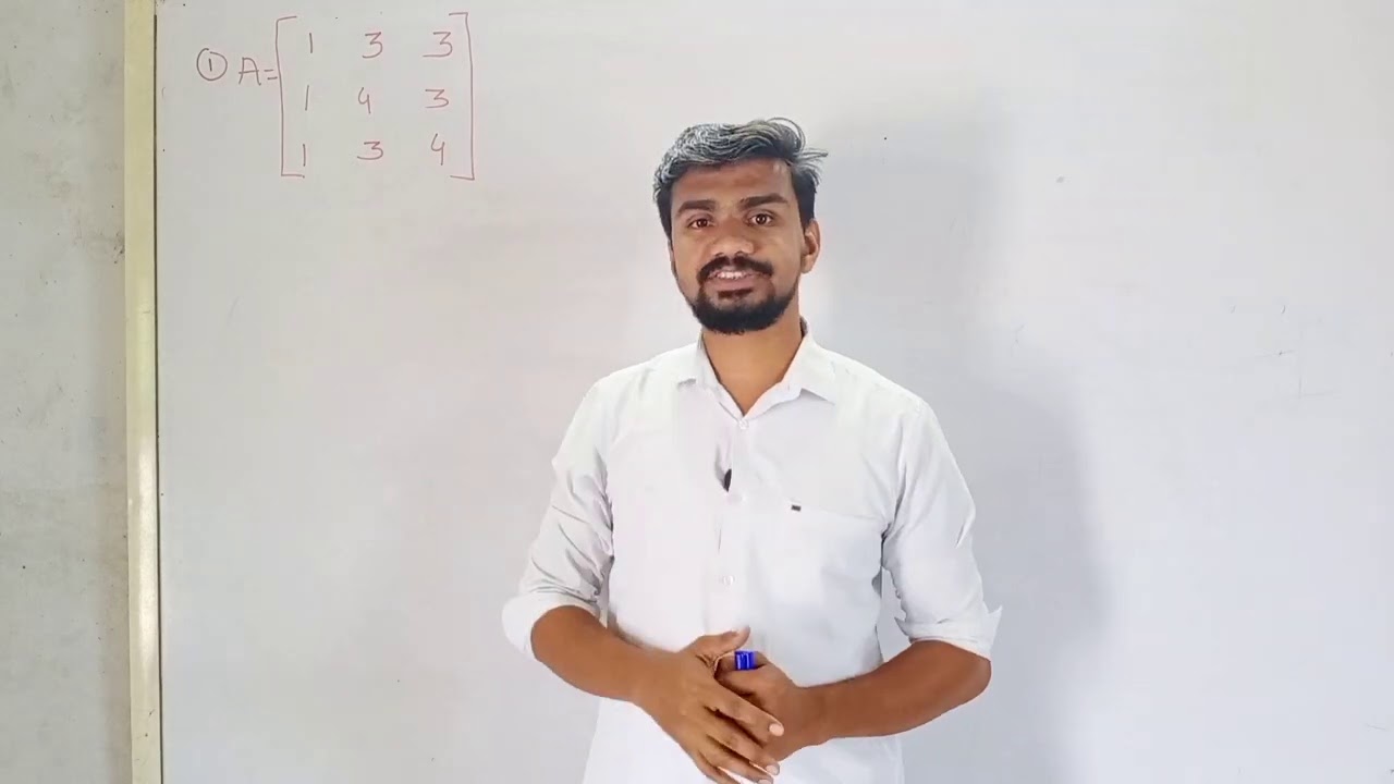 Matrix 13. Inverse of Matrix : Elementary Column Transformation - YouTube