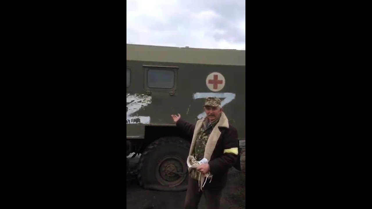 Ukraine War - Russian Medical vehicles Transport Weapons - YouTube