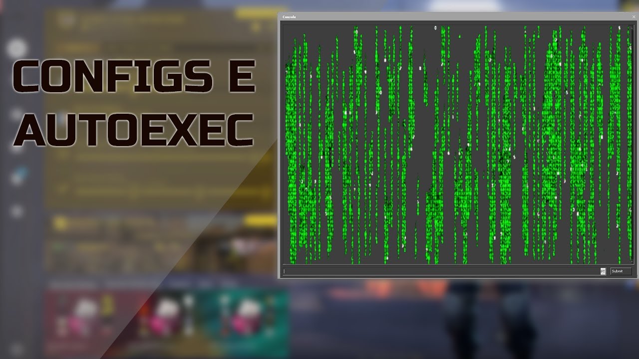 COMO FAZER ARQUIVO DE CONFIGURAÇÃO DO CS:GO (AUTOEXEC) - YouTube