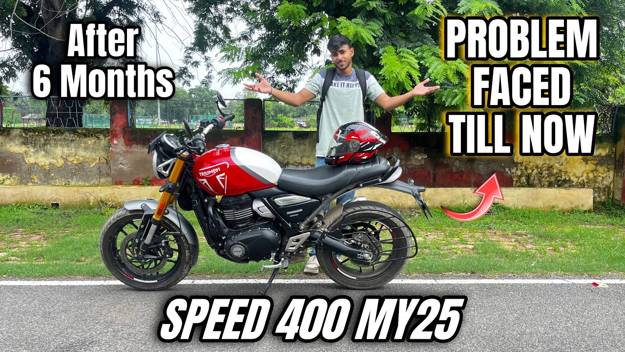 Problem I Faced After 6 Months In My Speed 400 |Honest Review | Triumph ...