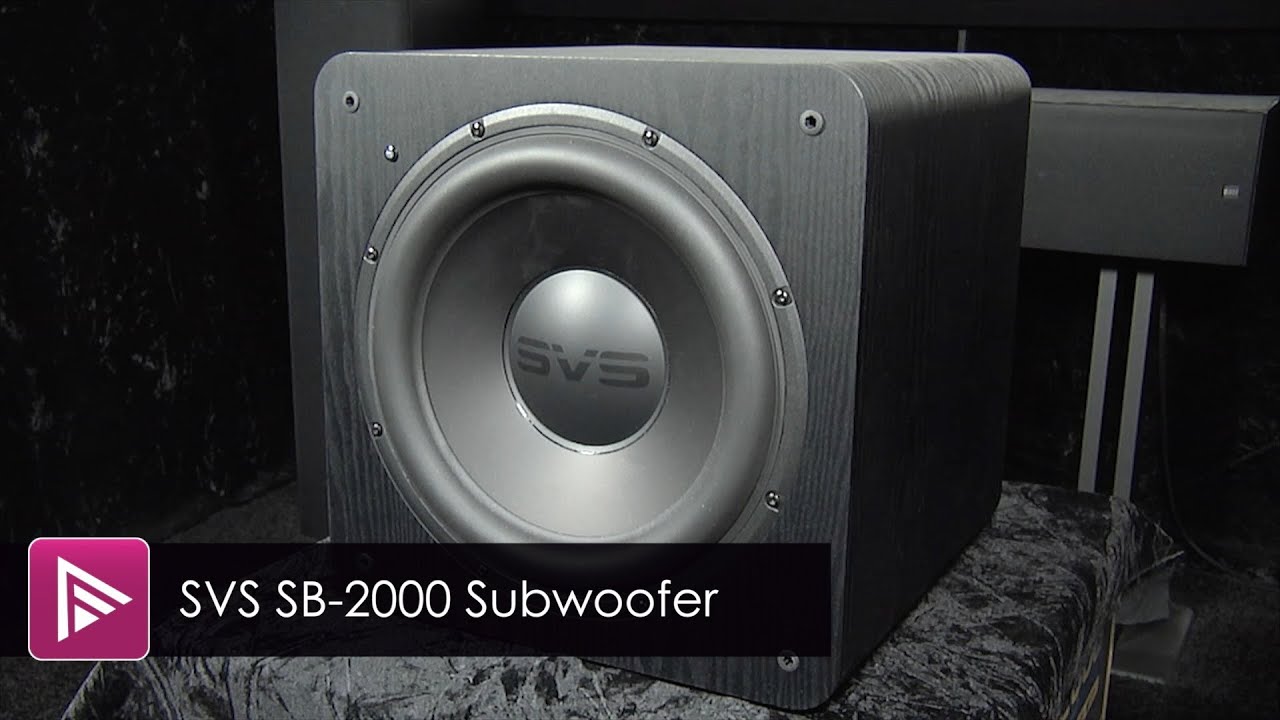 SVS SB 2000 Subwoofer Review - YouTube