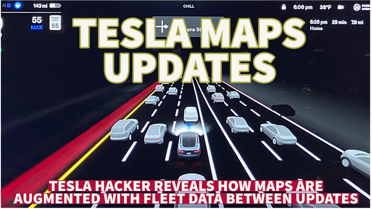Tesla's Map Update System revelated by a Hacker - YouTube
