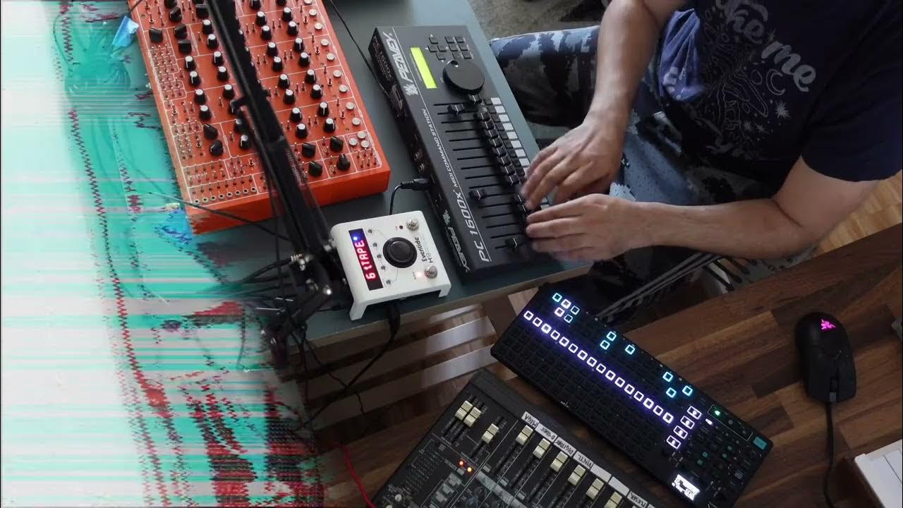 OXI One jam midi controlling synths - YouTube