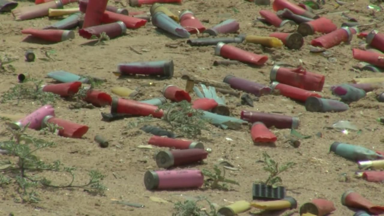 Trespassers return to private land to clean litter they left behind ...