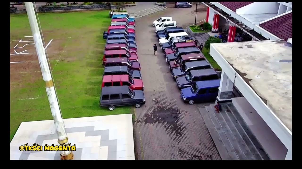 Serba serbi kopdar dan konvoi TKSCI Magenta [ Keliling komplek candi Borobudur Magelang] - YouTube