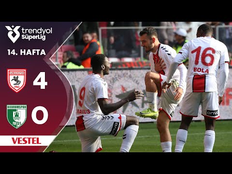 Vestel | Samsunspor (4-0) Bodrum FK - Highlights/Özet | Trendyol Süper Lig - 2024/25