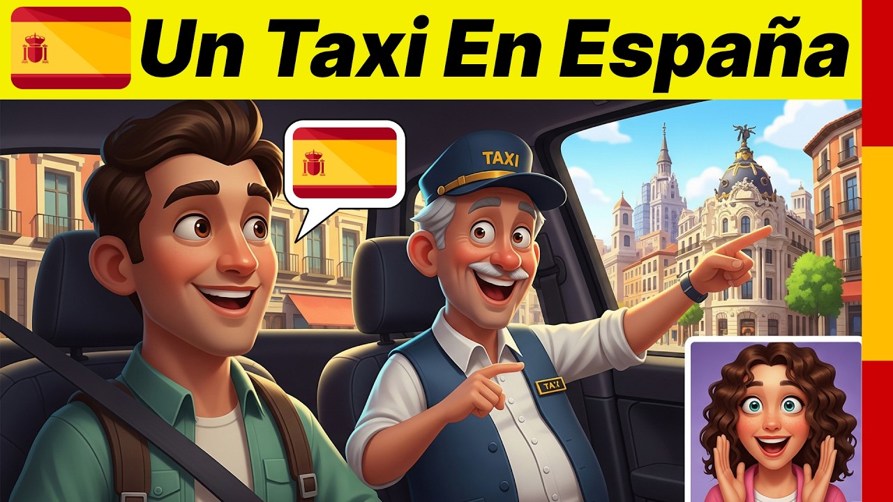 Learn Spanish Naturally with Easy Everyday Dialogues: En un taxi en ...