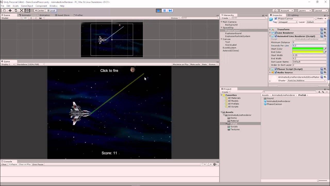 Animated Line Renderer for Unity - YouTube