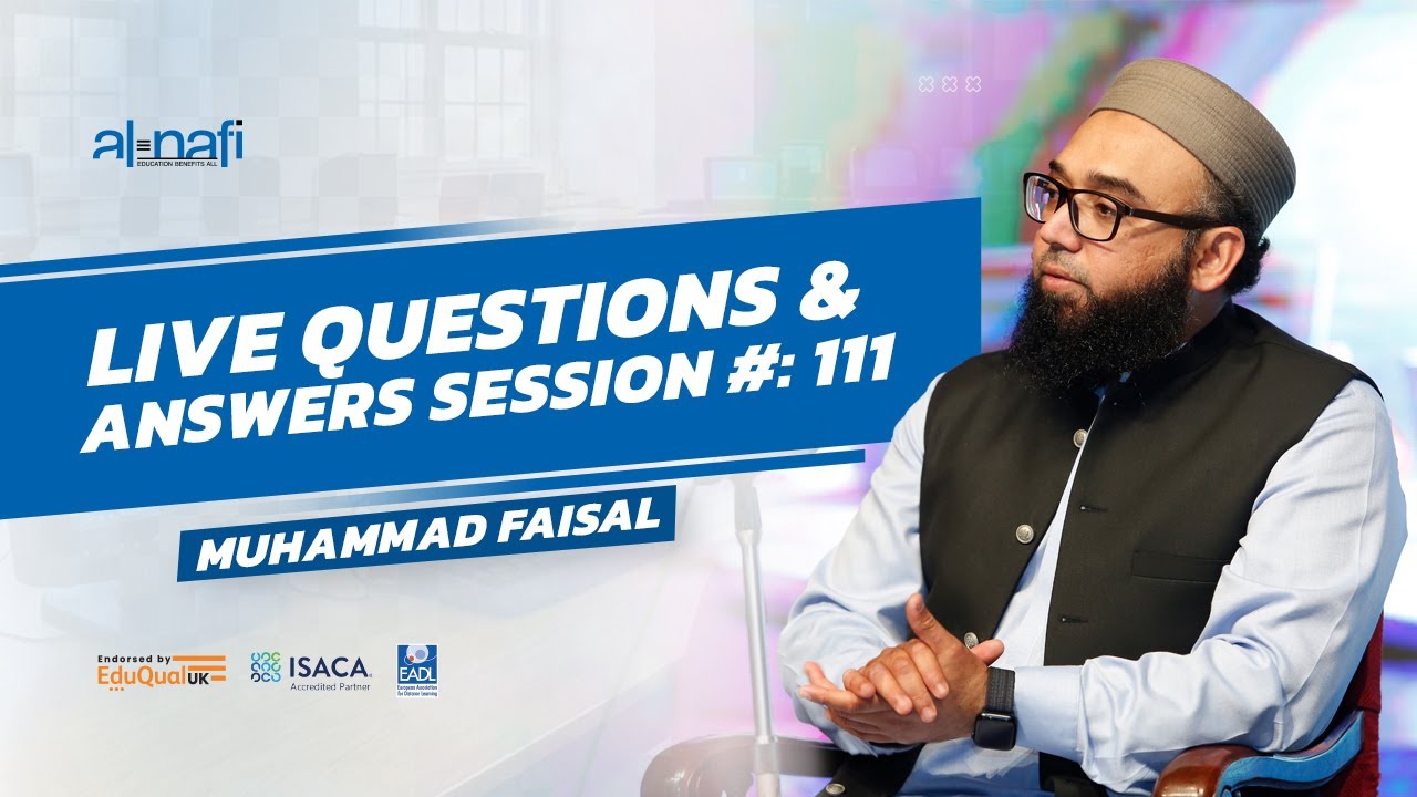 🔴LIVE - Question & Answers Session - Part 111 | Muhammad Faisal - YouTube