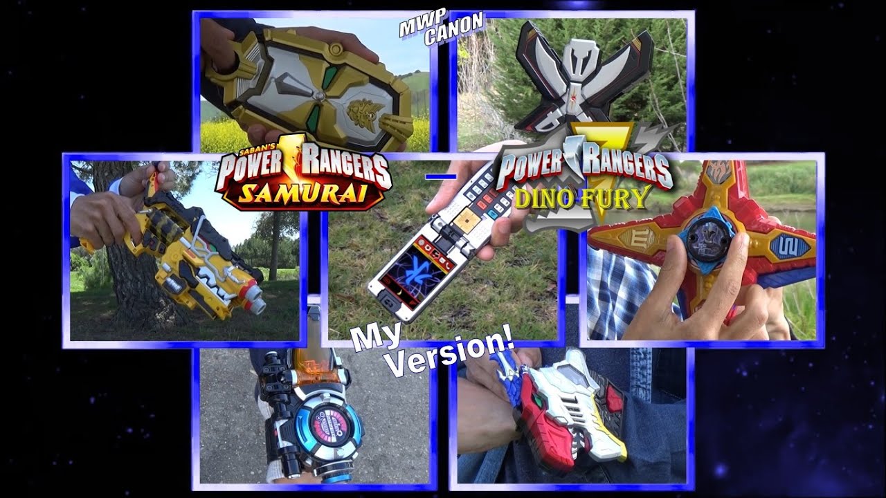 Forever Blue: Part 2 (Power Rangers Samurai - MWP Dino Fury) *Fan Morph Compilation* - YouTube