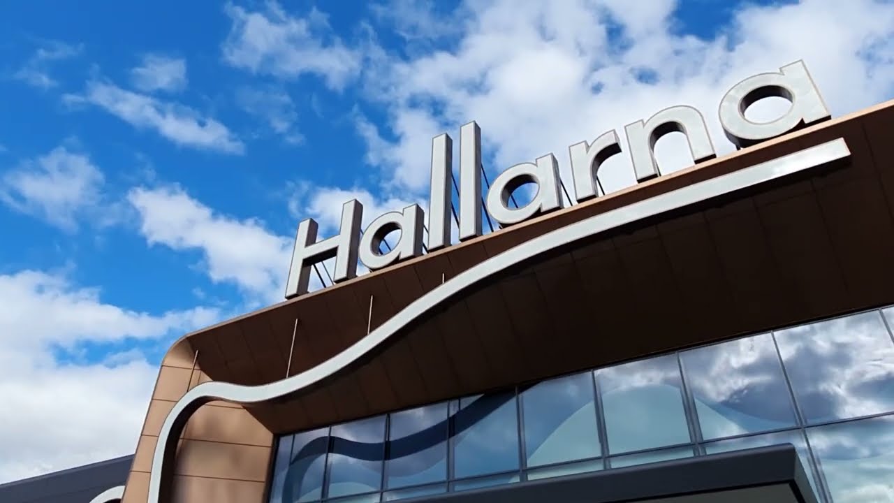 Hallarna walk - YouTube