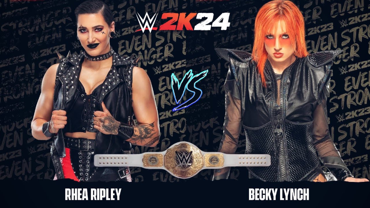 RELIVE:RHEA VS BECKY– WWE WOMEN'S WORLD CHAMPIONSHIP:WRESTLEMANIA XL ...