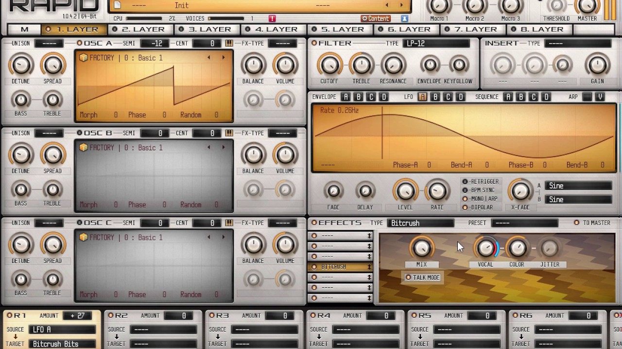 Parawave RAPID Bitcrusher is able to talk. ;-) - YouTube