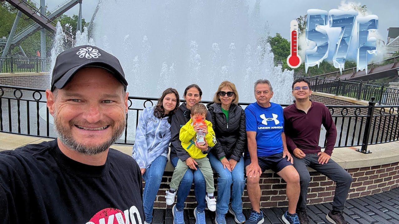 Crazy COLD Day at Hersheypark! (Yes, It Was June!) - YouTube