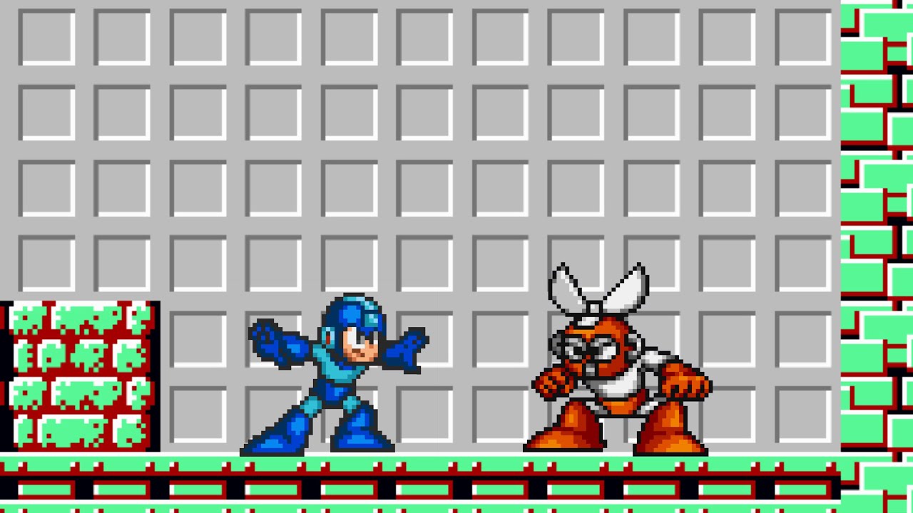 Mega Man vs Cut Man Short Animation with Cut Man [MM7 Remix] - YouTube