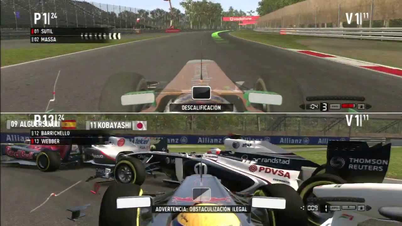F1 2011. Coches de choque en Monza. T. 2013. - YouTube