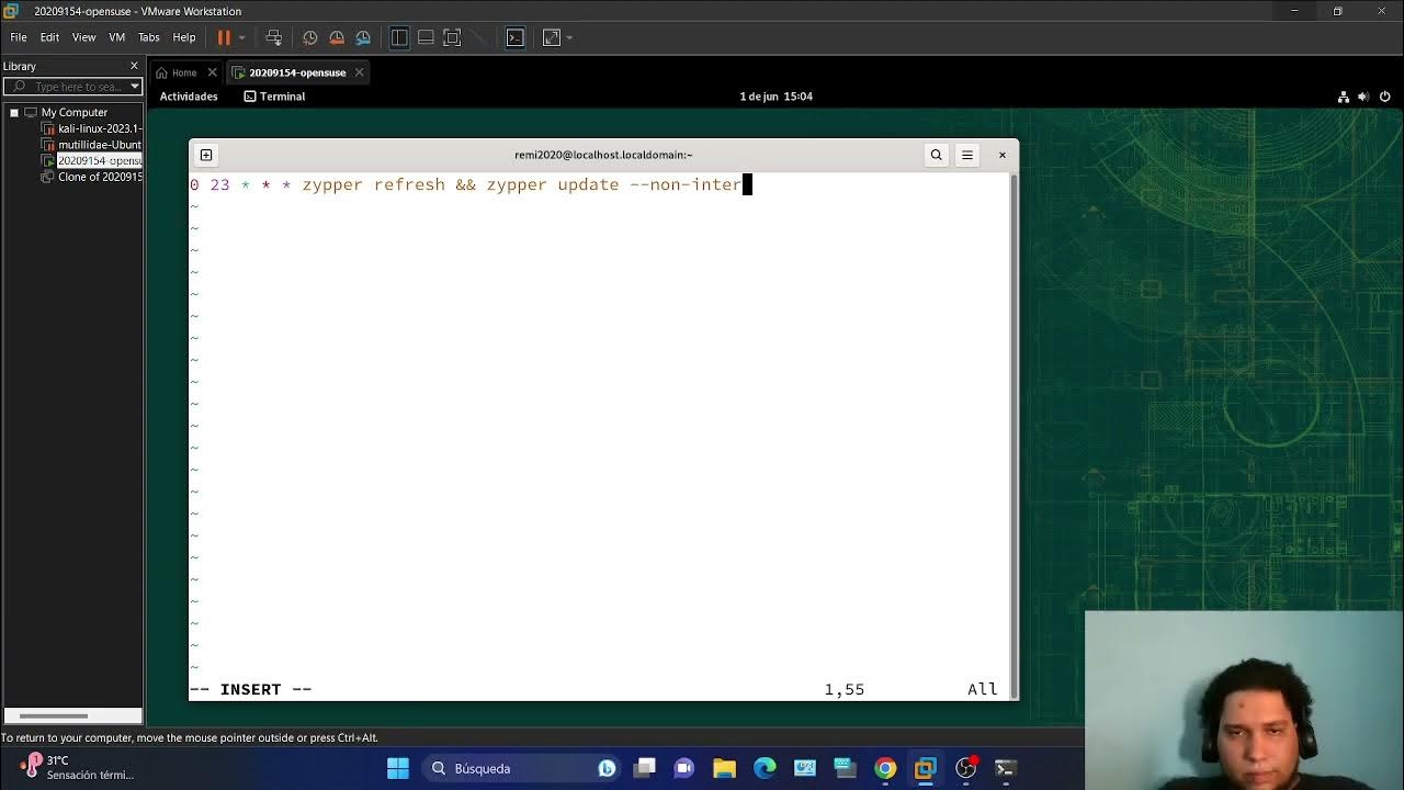 Practica 3 (opensuse) - YouTube