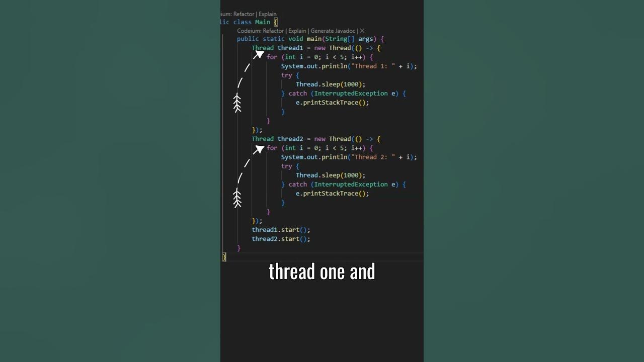 Multithreading in Java #code #java #programming #threads #performance #coding - YouTube