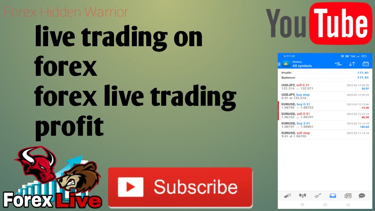 live trading on forex | forex live trading profit - YouTube
