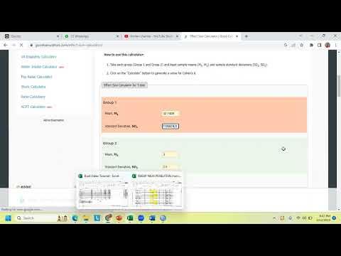 Effect Size - YouTube