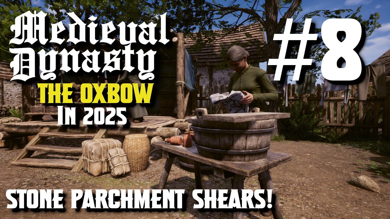 Mister Boomer Plays Medieval Dynasty: The Oxbow [S2E8] Stone Parchment ...