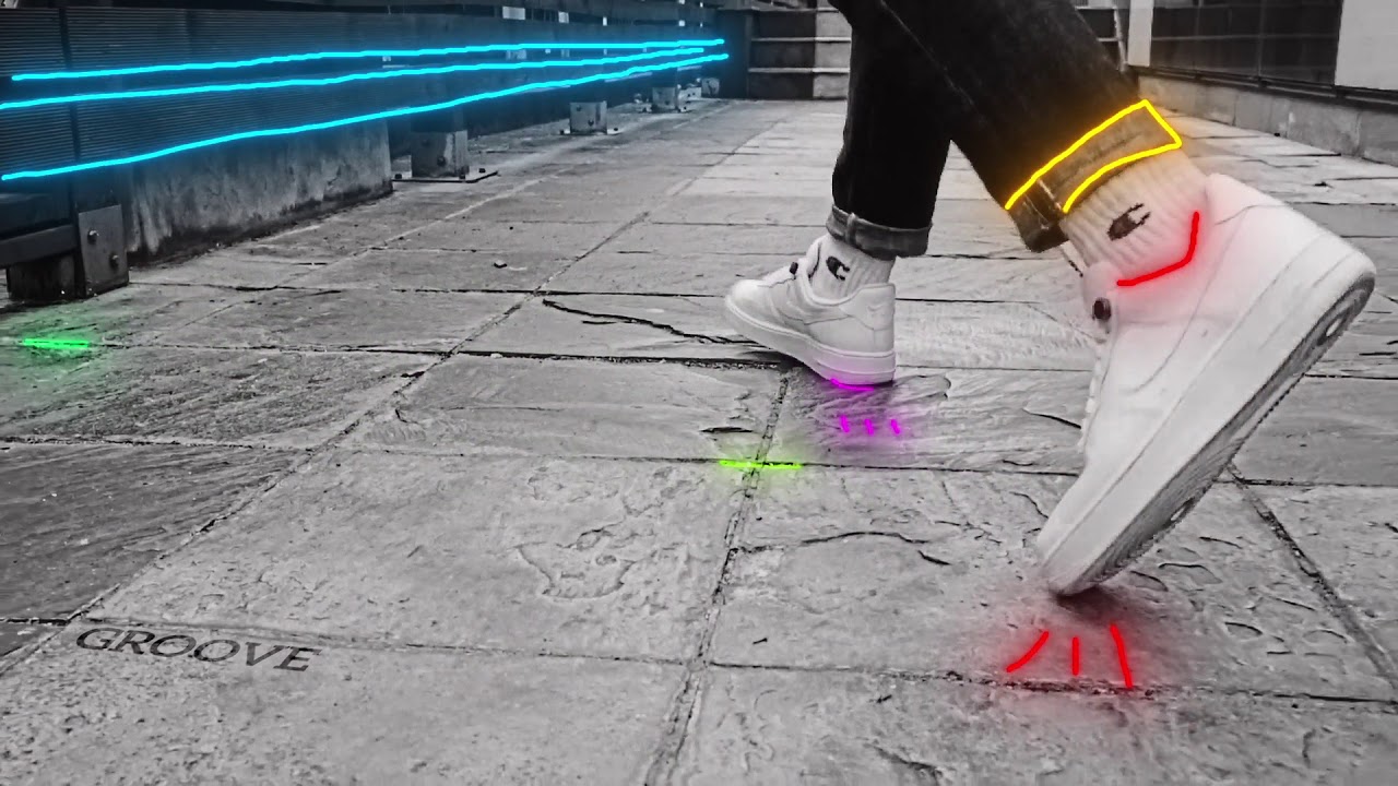 Awesome Glowing Scribble Animation - YouTube