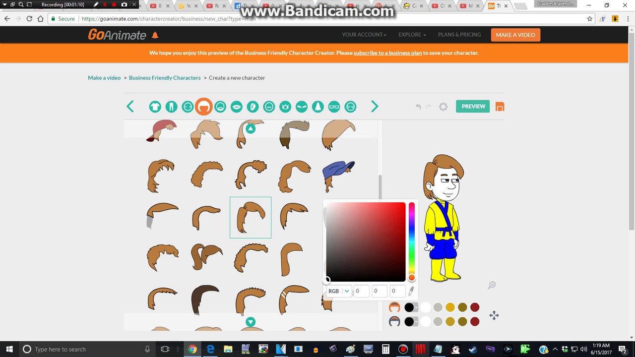 How to make my GoAnimate avatar - YouTube
