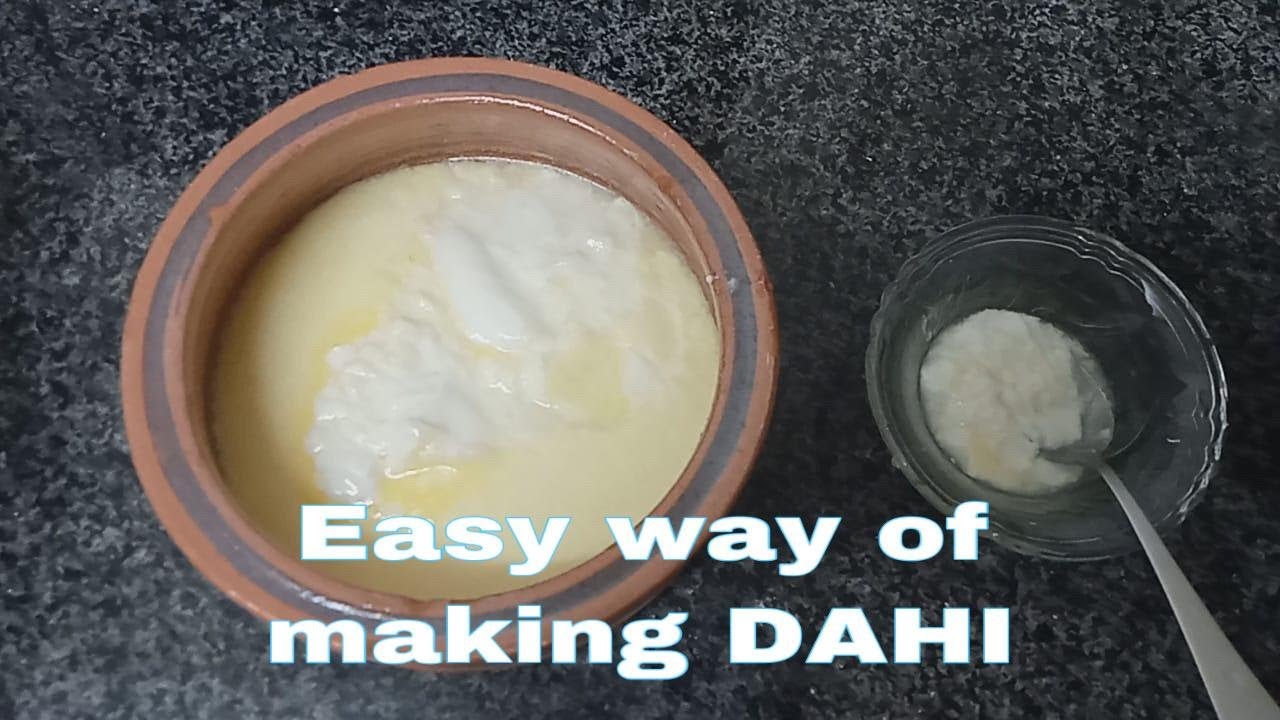 Ghar ka dahi | Easy way of making Dahi - YouTube