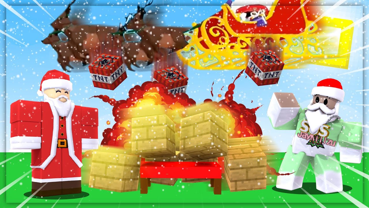 I Became *SANTA* In Roblox Bedwars! (INSANE KIT)😱 - YouTube
